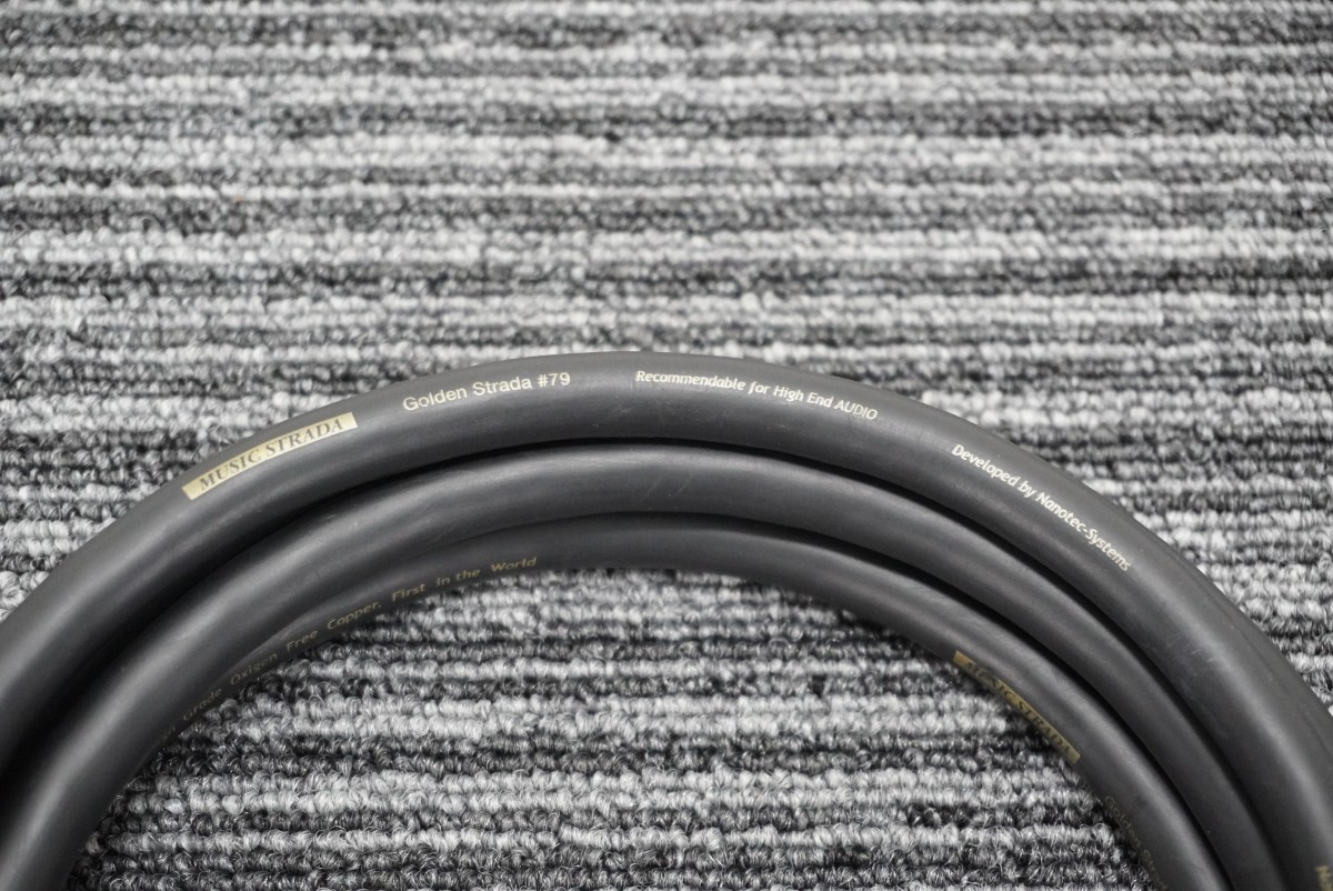 【樂淘letao】日本代購代標第一品牌－Nanotec Systems ナノテック・システムズ スピーカーケーブル MUSIC STRADA Golden Strada #79 ペア 3.0m ...